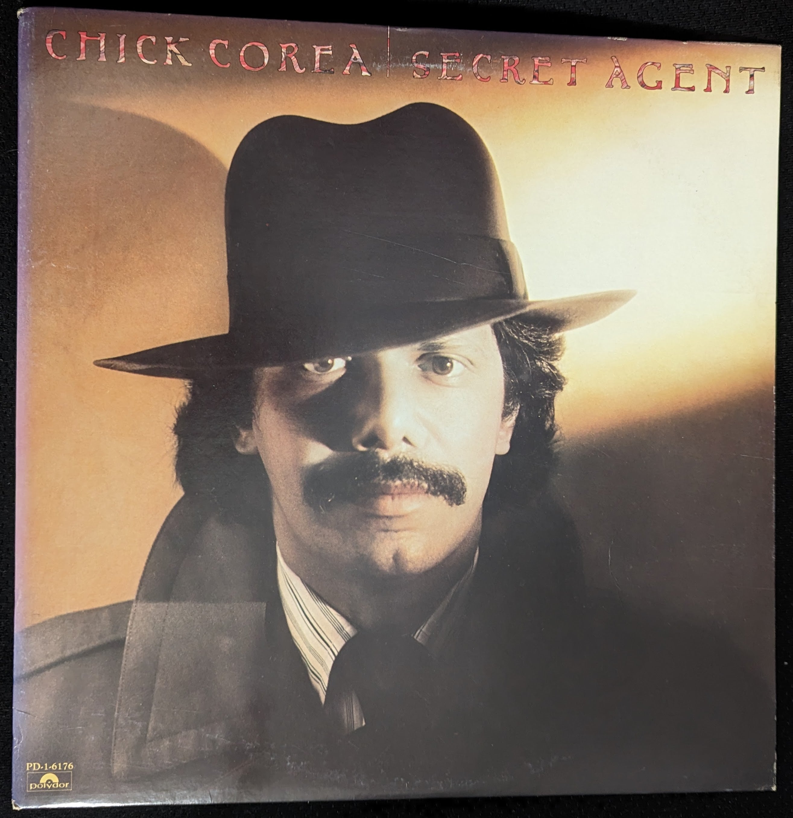 CHICK COREA Secret Agent LP Vinyl Record 1978 Polydor PD-1-6176 Jazz F ...